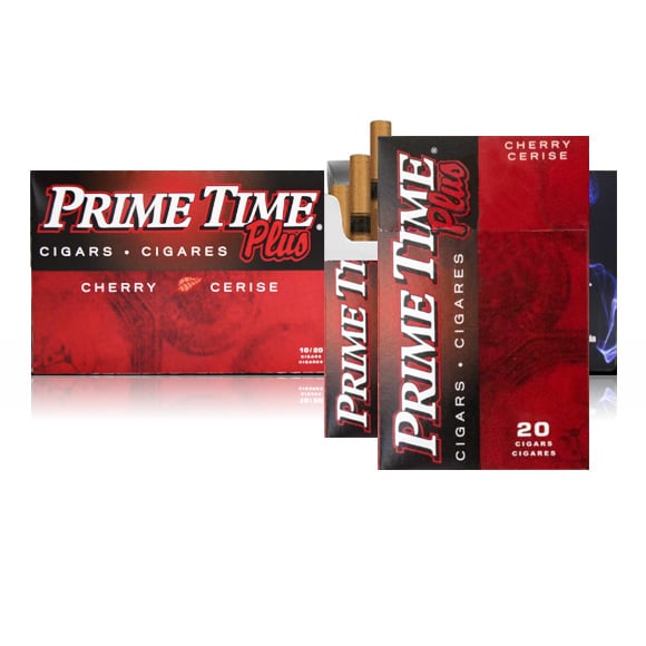 Prime Time Plus Cherry Cigars - Buy Cigarettes Canada